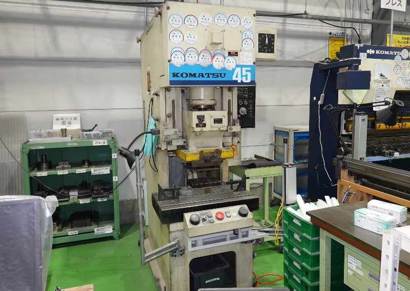 45Tプレス コマツ OBS45-2 | 中古機械と新品機械の販売・買取・修理・移設は丸善機械株式会社