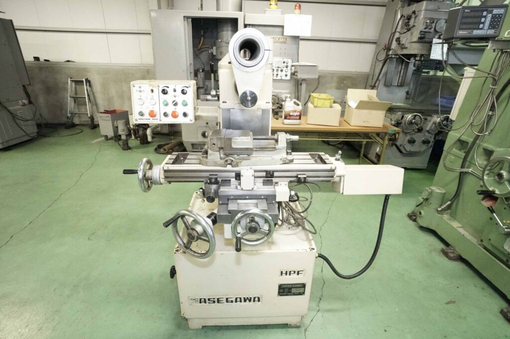横フライス盤 長谷川 HPF-B | 中古機械と新品機械の販売・買取・修理・移設は丸善機械株式会社