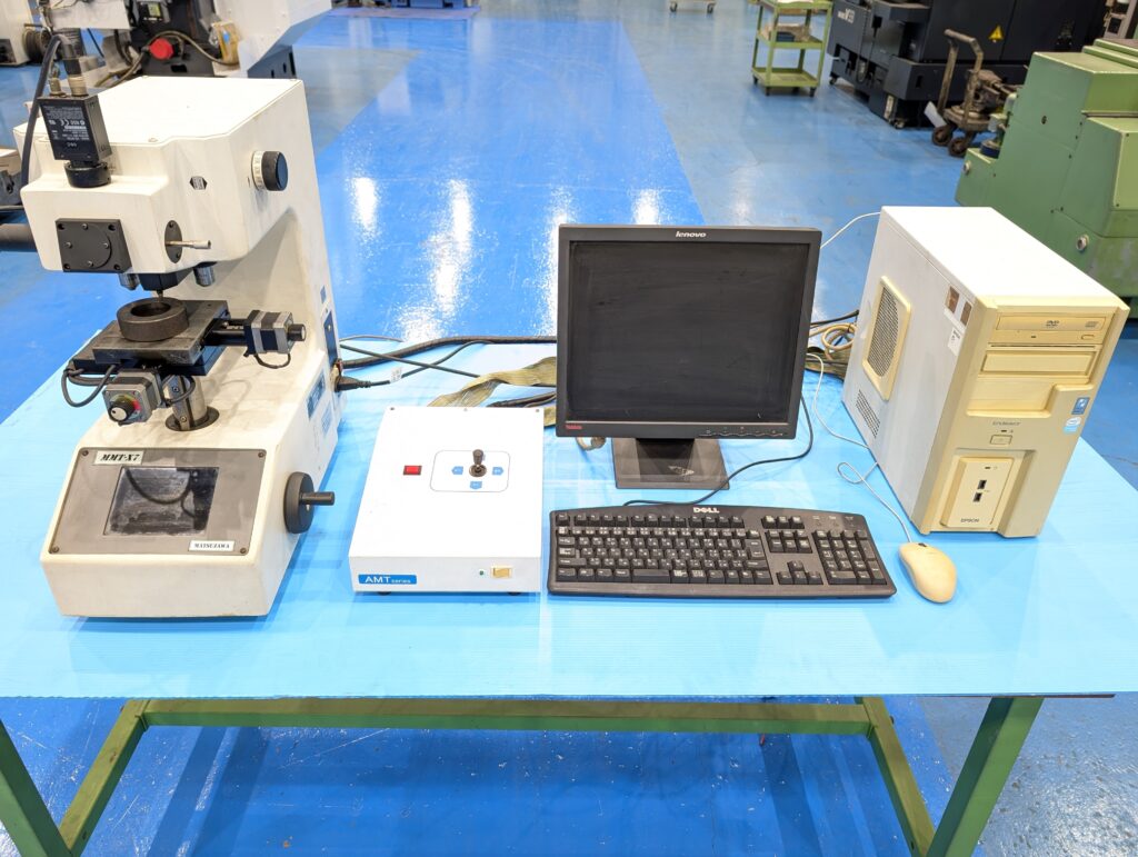 Automatic Micro-Vickers Measuring Instrument MATSUZAWA AMT-X7PS | 工作機械の ...